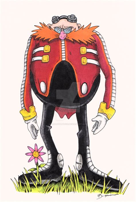 Day 2 Dr Robotnik Eggman By Bmillustration On Deviantart