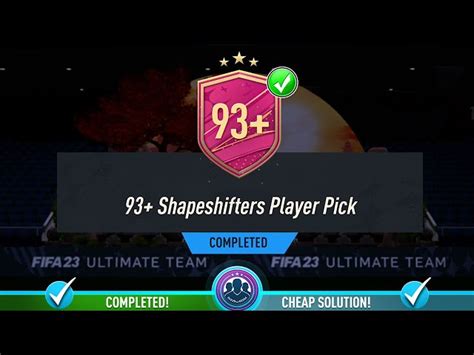 FIFA 23 FUTTIES 93 Shapeshifters Player Pick SBC How To Complete