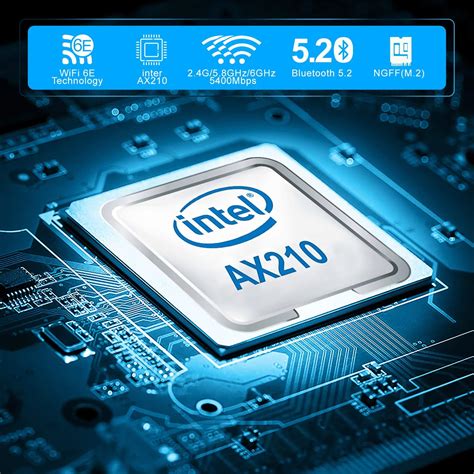 Podazz WiFi E Intel AX NGW WiFi Card For Laptop Tri Band GHz GHz GHz Mbps