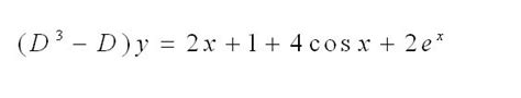 solved use inverse operator method to solve d3 d y 2x