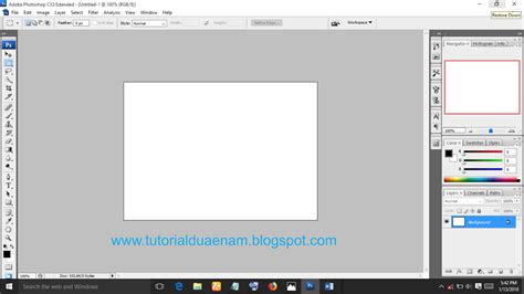 Cara Membuat Dan Mengatur Lembar Kerja Photoshop Tutorialduaenam