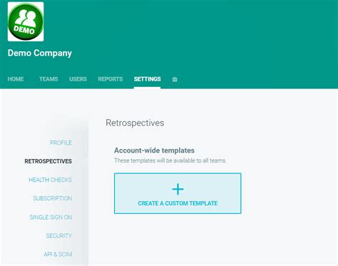 Creating An Organization Team Retrospective Template Teamretro
