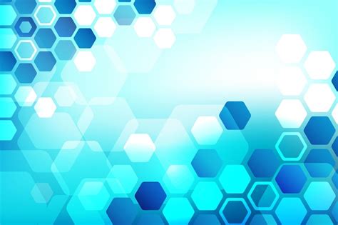 그라데이션 육각 배경 무료 벡터