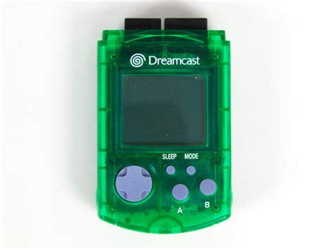 Green Visual Memory Unit Vmu Sega Dreamcast Retro Mtl