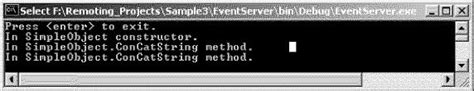 ServerEvents And ClientEvent In Remoting Using VB NET