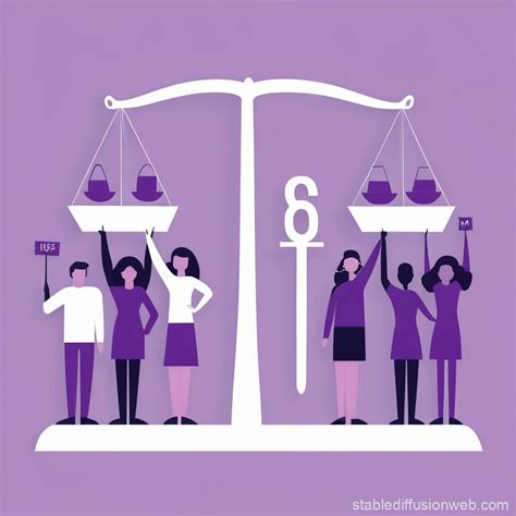 Illustration For Gender Equality Advocacy Stable Diffusion Online