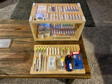 Cnc Bit Organizer Tray Vector Files Digital Download No Physical Product Svg File Download