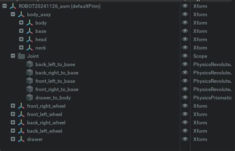 Imported Robot Create Joint You Cannot Create A Joint Between A Body And Itself Isaac Sim