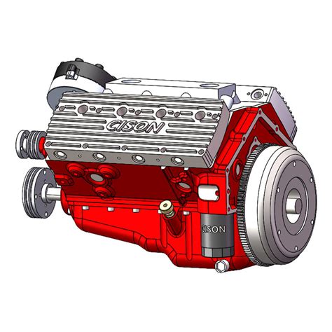 Cison V8 Engine 16 Scale Cison Small Block Model Water Cooled 4 Stro
