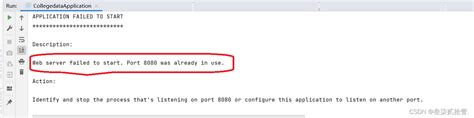 运行java代码时，显示端口被占用，怎么解决java提示端口已占用但是使用window命令查看时没有占用 Csdn博客