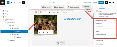 how to create a custom list of wordpress pages toolset