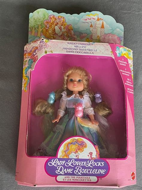 Mattel Doll Maiden Fairhair Lady Lovely Locks 1980 1989 China