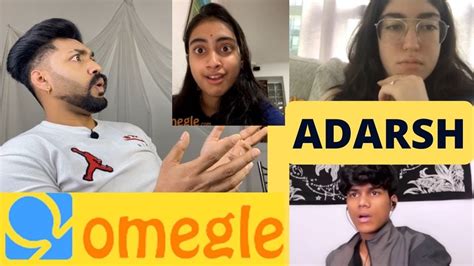 Reacting On Adarsh Singh Omegle Videos Funny Reaction Sagar Kashyap