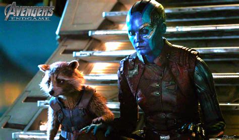 Rocket And Nebula Avengers Endgame 2019 Avengers Infinity War 1
