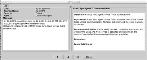IM And Presence AXL Failure Cisco Community