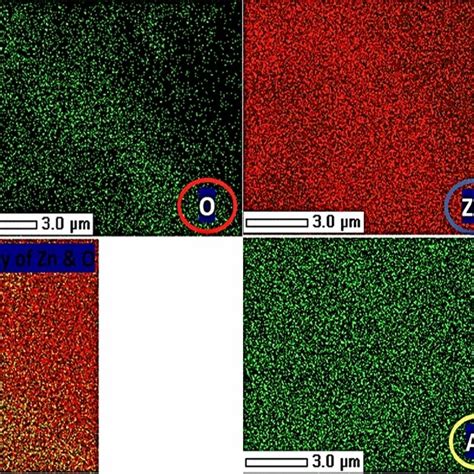 Sem E Mapping Of Pure Zno Npsleft And 25 Wt Agzno Nps Right