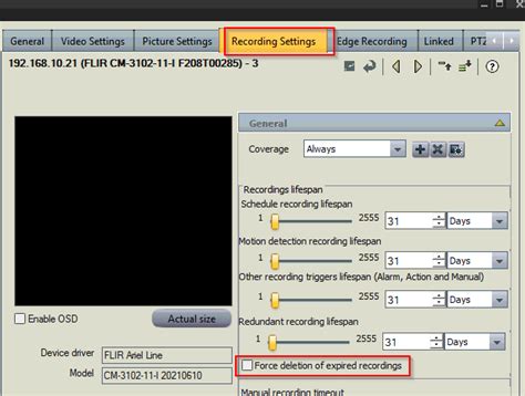 FLIR Latitude How To Force Delete Videos