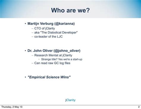 Hotspot Garbage Collection Tuning Guide Ppt