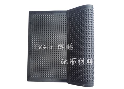 工业橡胶抗疲劳地垫 圆凸点表纹 抗疲劳地胶 Kole K6900c
