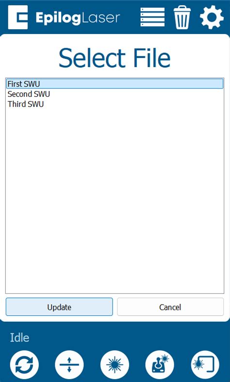 Updating The Firmware Epilog Support Center