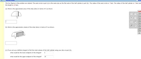 solved what is the approximate area of the strip slice in