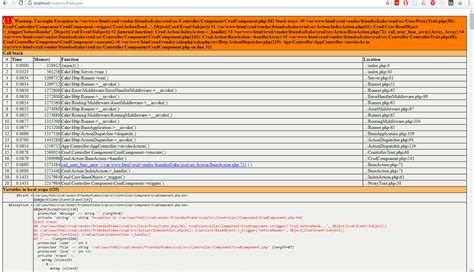 Error With Cakephp 35 And Crud Plugin Uncaught Exception On