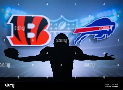 Buffalo Usa January 18 2023 Cincinnati Bengals Vs Buffalo Bills