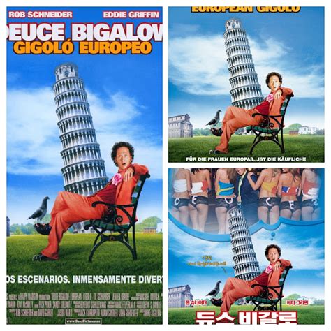 Deuce Bigalow Gigoló Europeo Carteles De Cine