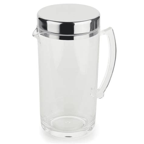 Jarra Para Suco Água Tampa Aço Inox 2 L Vision Forma Inox no Shoptime