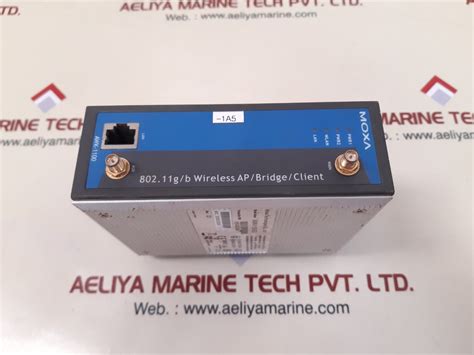 Moxa Awk 1100 Eu 80211gb Wireless Apbridgeclient Aeliya Marine Tech®