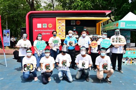 Cpf Food Truck ส่งอาหารปลอดภัย สู่ชาวชุมชนแฟลต 8 ชั้น เขตห้วยขวาง
