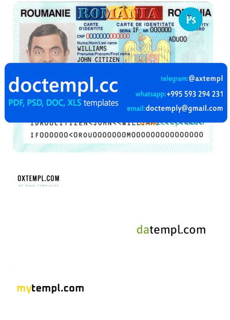 Id Card Psd