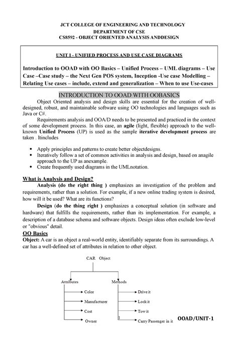 Unit 1 2017 Regulation Jct College Of Engineering And Technology