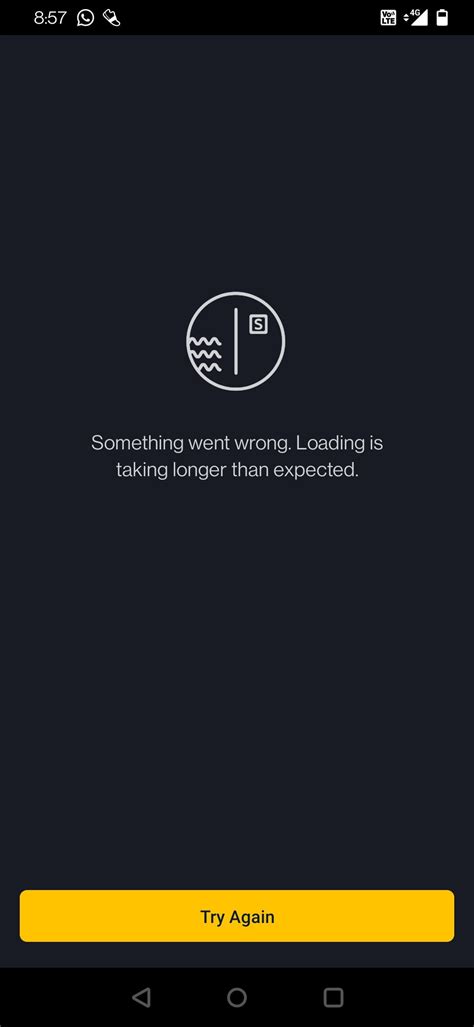 App Is Stuck At Loading Screen Tried Reinstalling Is It User Specific