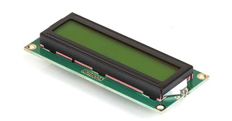 X Character I C LCD Module With Yellow Light A