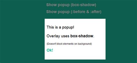 55 Free CSS HTML Popup Modal Window Dialog Box FreshDesignweb