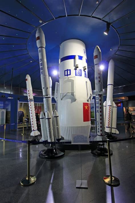 Long March Rocket Series In The Inner Mongolia Museum Hohhot City