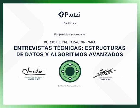 Curso De Entrevistas Técnicas Estructuras De Datos Y Algoritmos