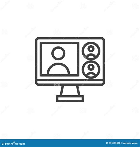 Classroom Line Icon Concept Classroom Vector Linear Illustration Classroom Line Icon Concept Classroom Vector Linear Illustration