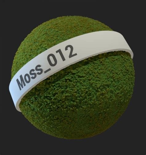 Artstation Redshift Shader C4d Moss V4 Resources
