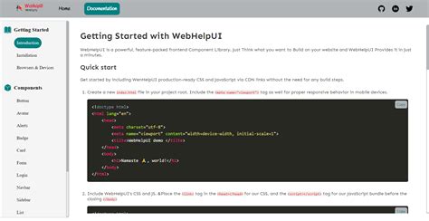 GitHub Niketvns WebHelp UI This Is A Component Library Where You