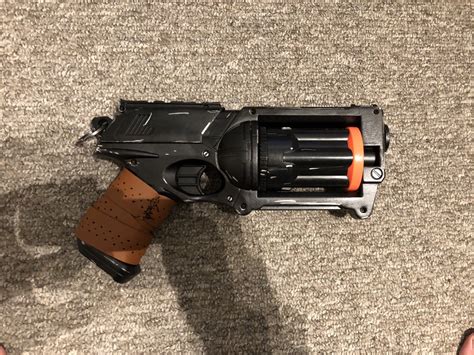 First Time Attempt At Modifying A Nerf Tried To Make It Fallout Themed Any Feedback Would Be