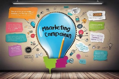 Gerador De Ideias De Campanha De Marketing Imagem Premium Gerada Ia