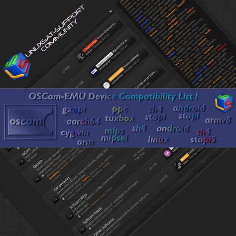 Oscam Emu Device Compatibility List Linux Satellite Support Community
