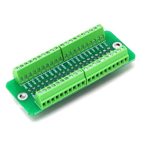Breakout Card Type 1 Screw Mount 26 18 Awg For Raspberry Pi The Pi Hut