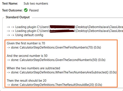 SpecFlow Creating First Test