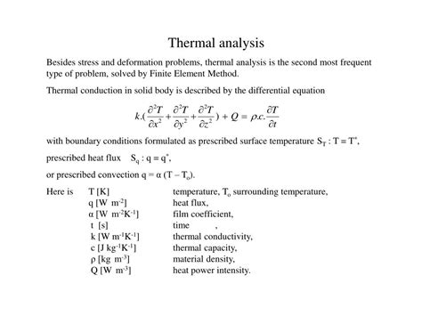 Ppt Thermal Analysis Powerpoint Presentation Free Download Id 6658869