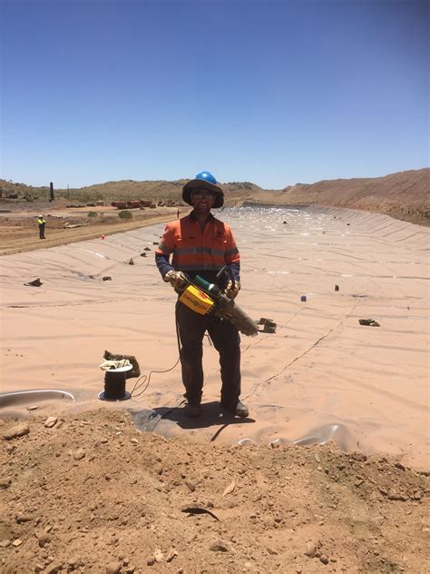 Heap Leach Pad Liner Installation Malaco Leichhardt Mine Kajabbi