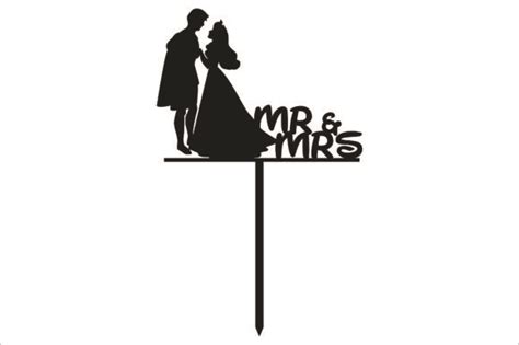 Wedding Cake Topper Cut Files Graphic Graphic By Fast Store · Creative