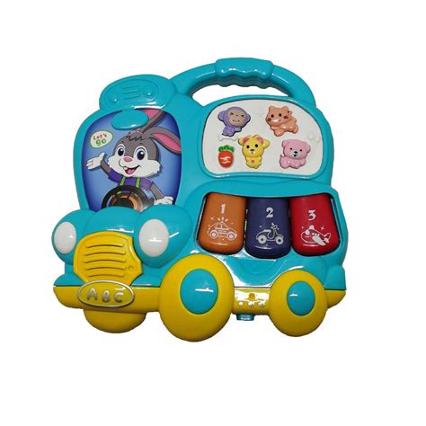 Музикална играчка кола със светлини 15см Emag Bg